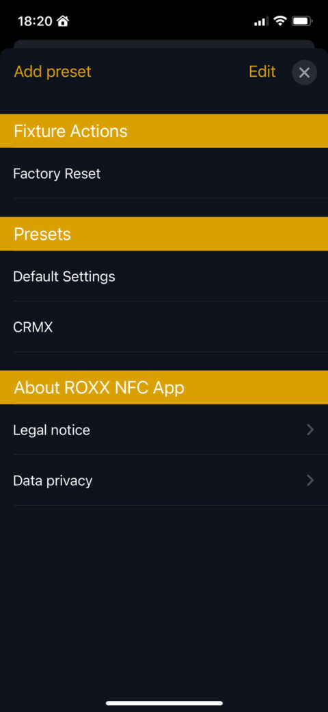 NFC App | Roxxlight